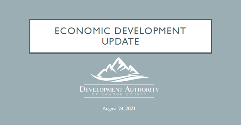 August 2021 Economic Development Report | Dawson County, Georgia